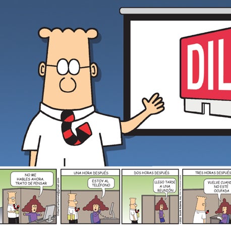 Dilbert, el cómic corporativo más importante, ingresó a la nómina de La ...