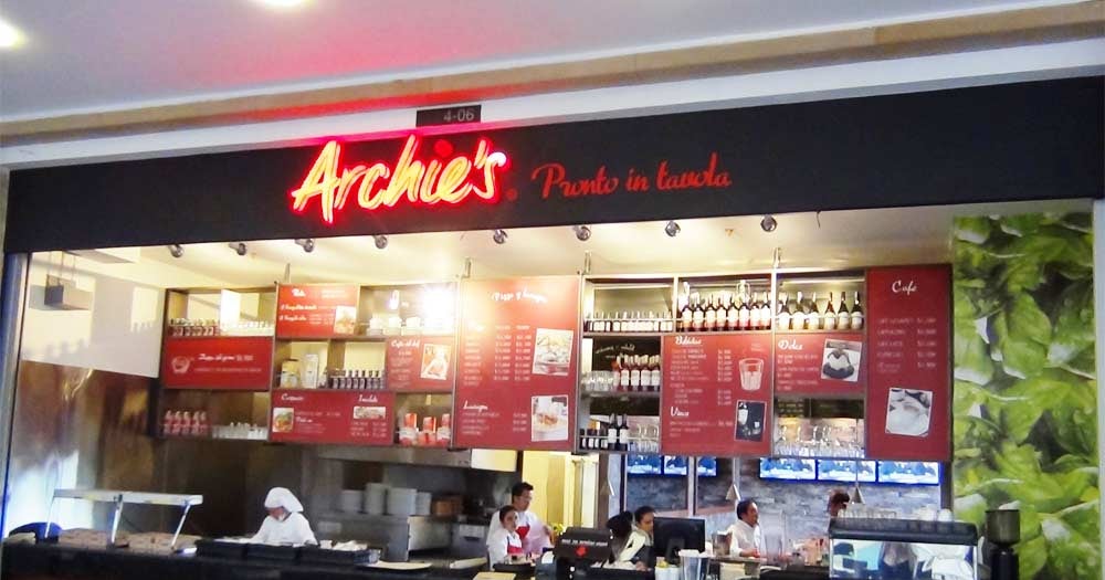 Archie`s abre barra de `fast food` para clientes con poco tiempo de espera