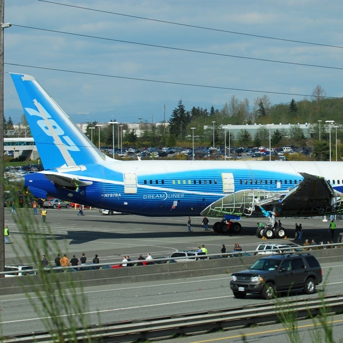 LAN recibe su primer Boeing 787 Dreamliner, único en América