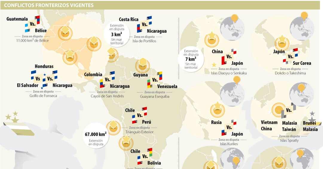 Conflictos territoriales evidencian que el mapa político del mundo está ...