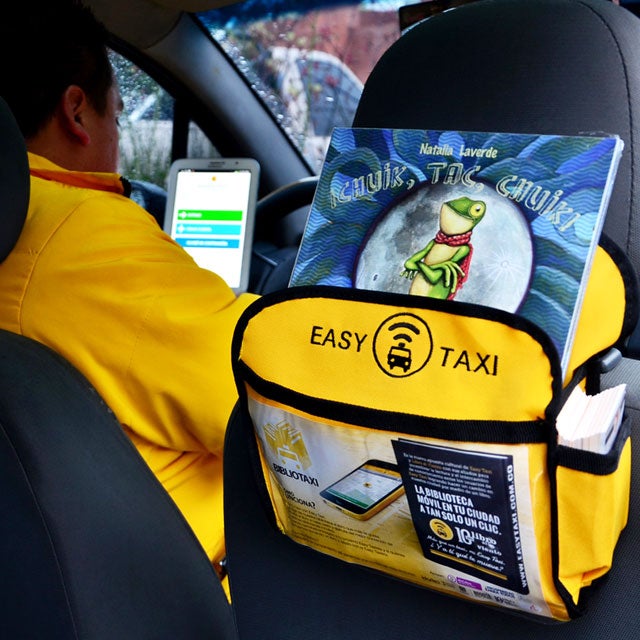Easy Taxi promoverá la lectura con ayuda de 1.000 conductores