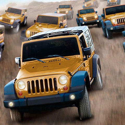 Jeep sacó edición especial en amarillo