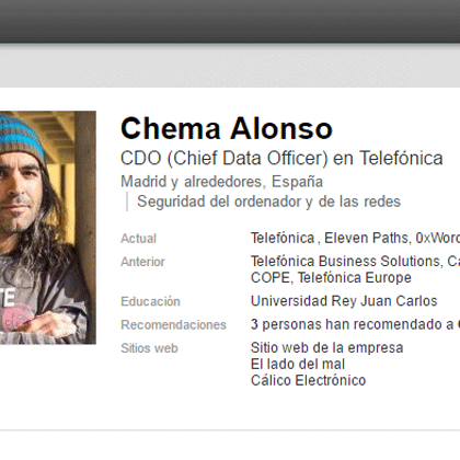 Así piensa el 'hacker' Chema Alonso, nuevo jefe de Datos de Telefónica