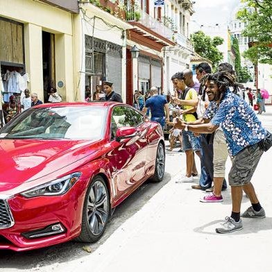 El primer carro 'gringo' en Cuba tras 58 años