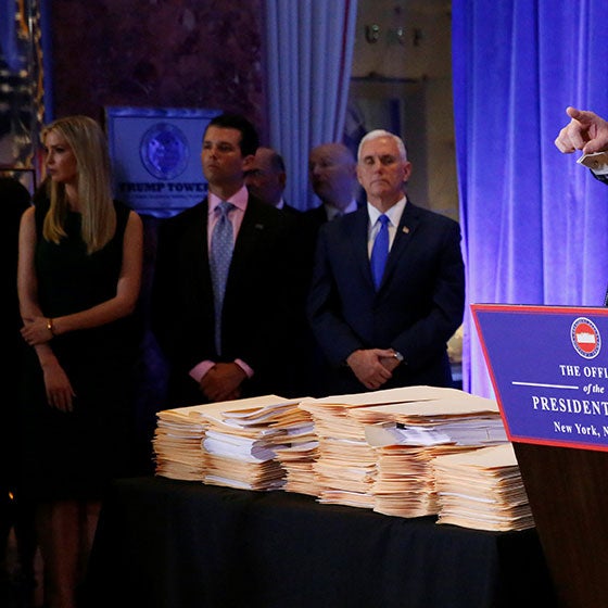 “Puedo dirigir Trump Enterprises y al país, pero no quiero”