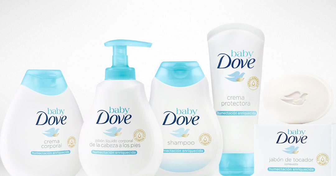 Unilever amplía el portafolio de Dove con línea para bebés