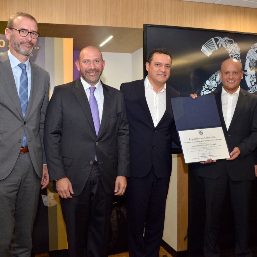 Medalla al Mérito Manuel Murillo Toro para SAP