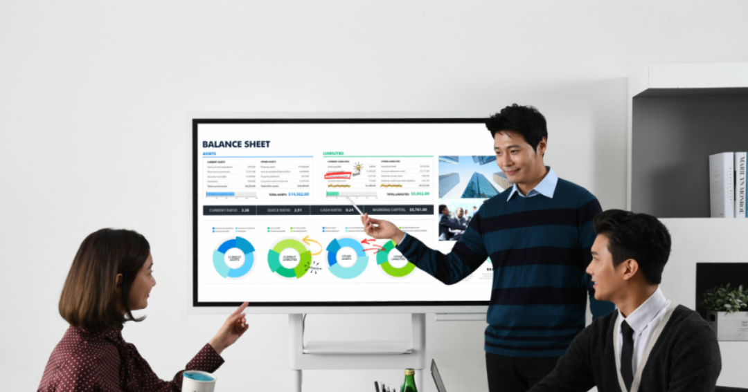 Samsung lanza tablero digital para las empresas