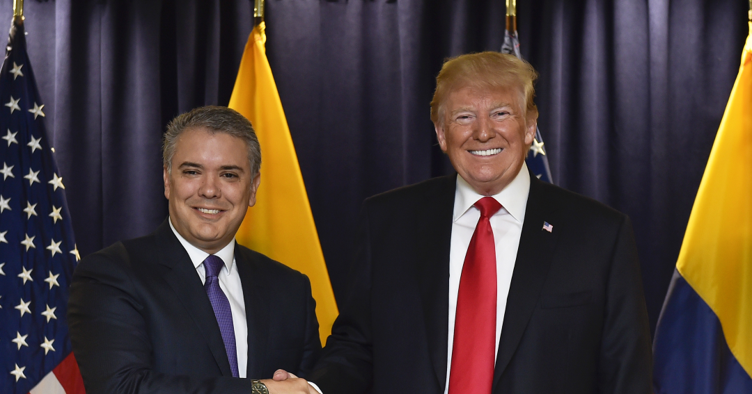 Presidente Trump apoyó la denuncia de Iván Duque contra Maduro en la CPI