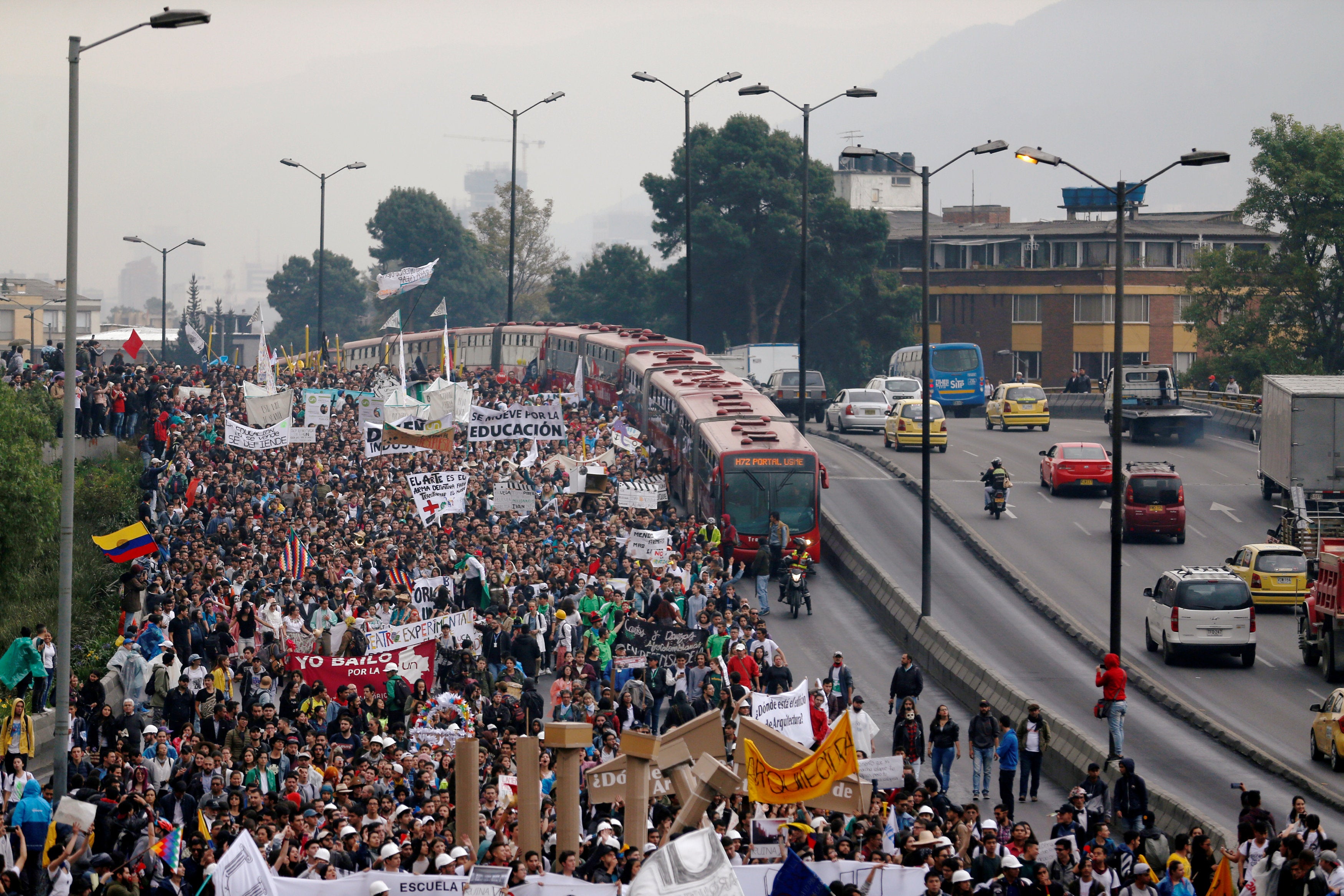 El primer logro de la marcha estudiantil