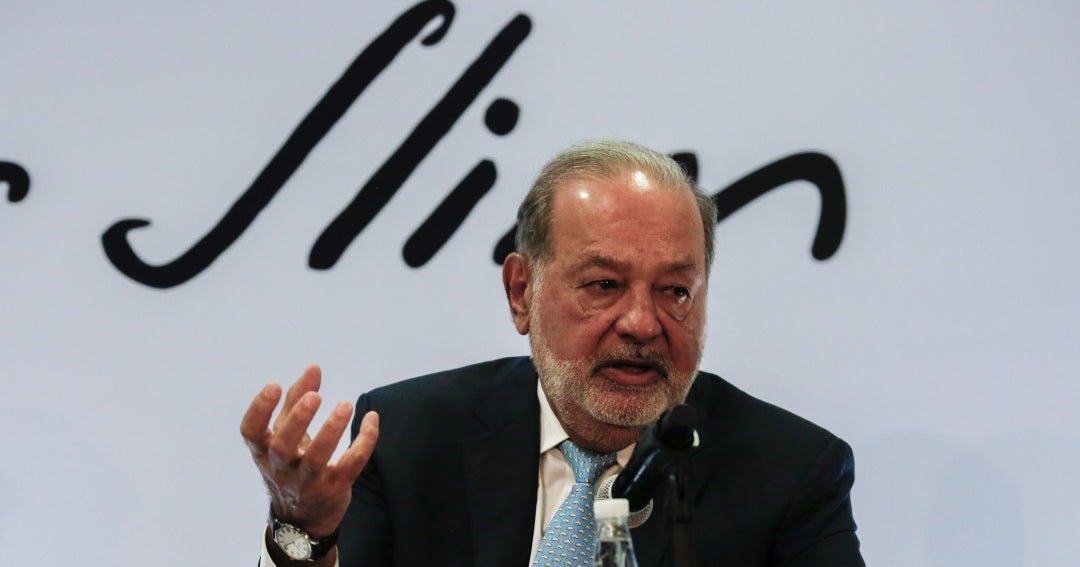 Carlos Slim, empresario y dueño de la empresa Claro, se quedó sin ...
