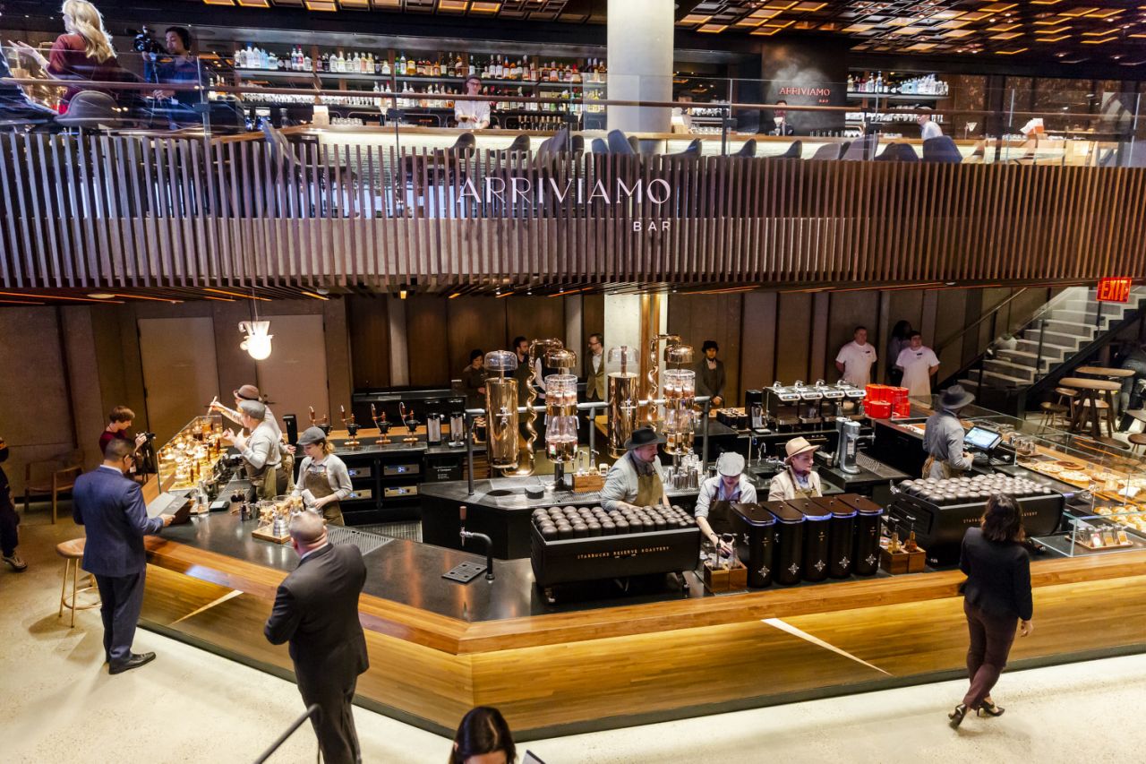 El café premium vuelve a Wall Street