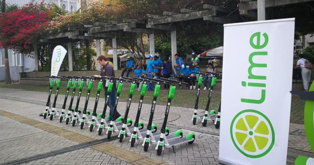 Scooters de la compañía Lime llegarán a Bogotá durante esta semana