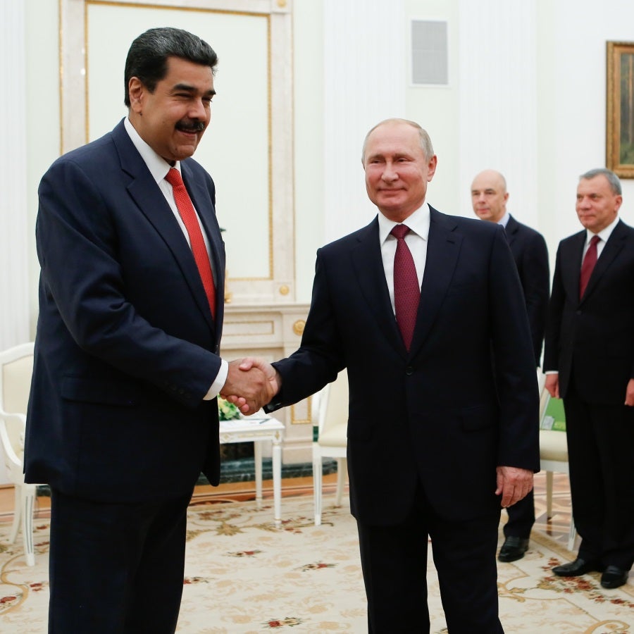 Presidentes Vladímir Putin y Nicolás Maduro firmarán un pacto de ...