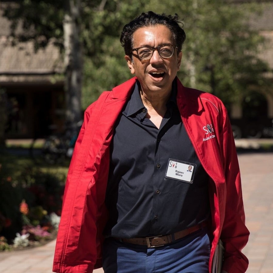 Rajeev Misra Built SoftBank’s Huge Tech Fund. Now He Has to Save It