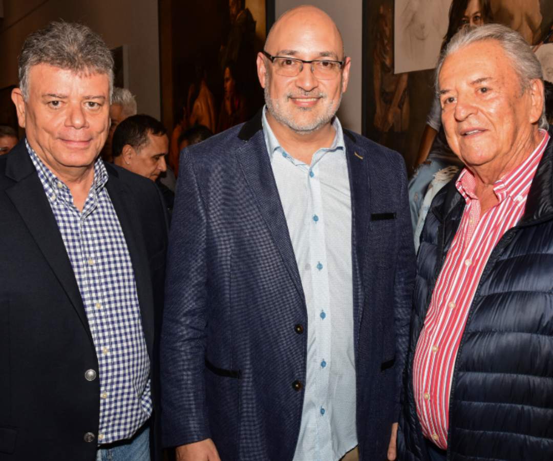 Inauguración de la exposición ‘Contrapunto’ del artista plástico Darío ...