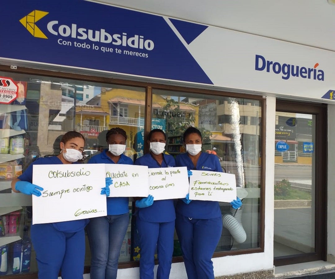 Droguerías Colsubsidio tiene más de 3.000 empleados para entrega de medicamentos