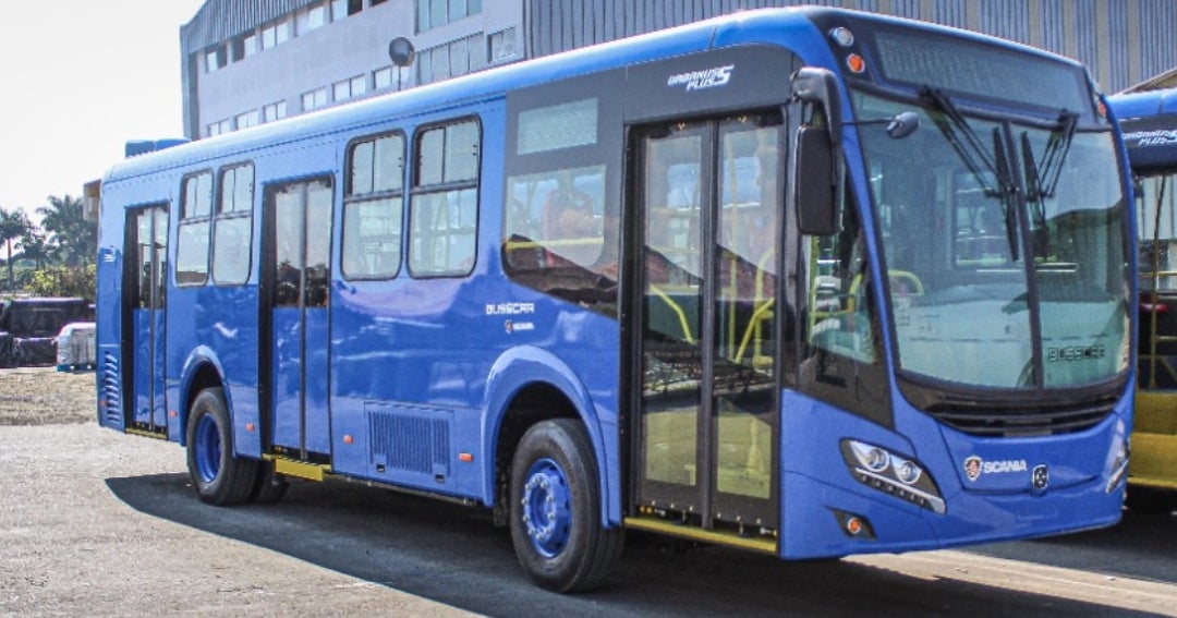 Scania hace entrega de 64 buses propulsados a gas para el Sitp en Bogotá