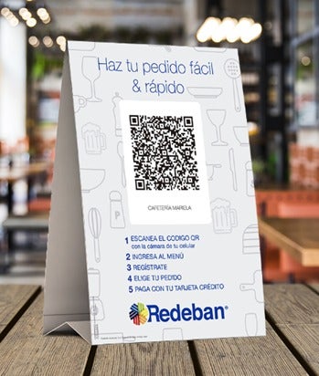 Redeban lanzó 'Código QR a la Mesa' para apoyar la reactivación de los ...