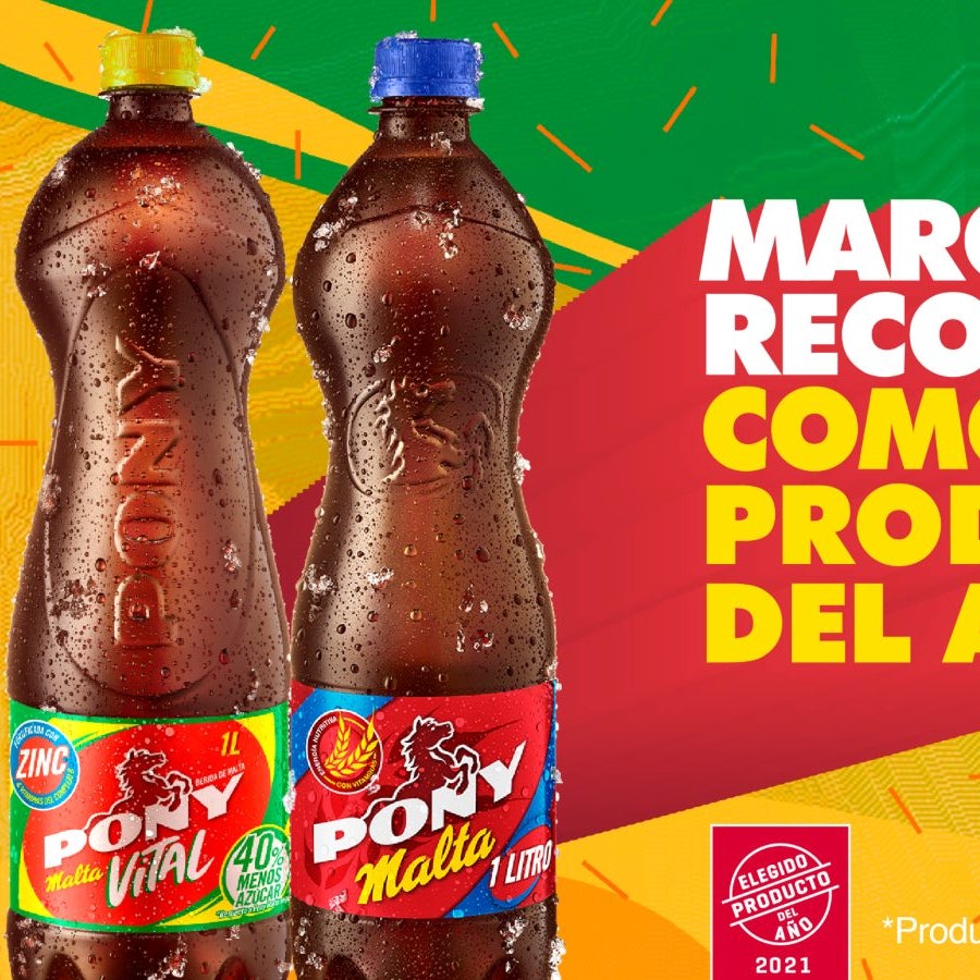 Pony Malta es elegida producto del año y fue reconocida como marca ...