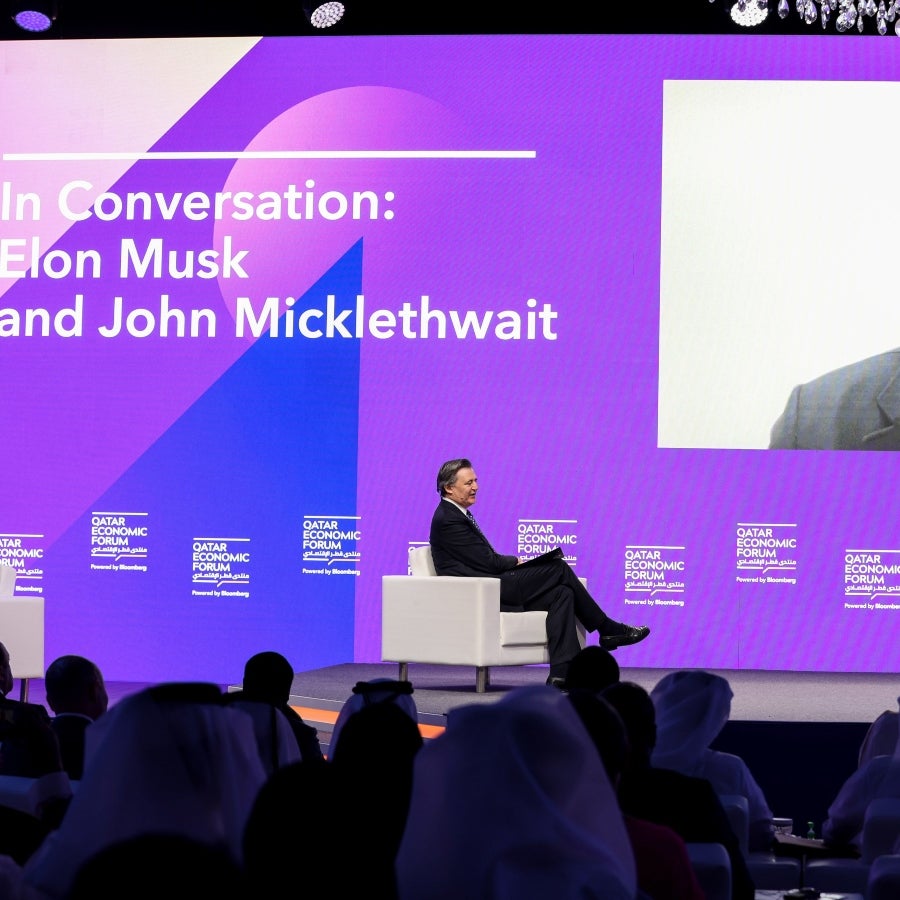 La entrevista de Elon Musk en el foro de Catar