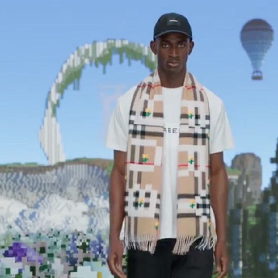 Burberry y Minecraft: La nueva colección que trasciende la experiencia ...