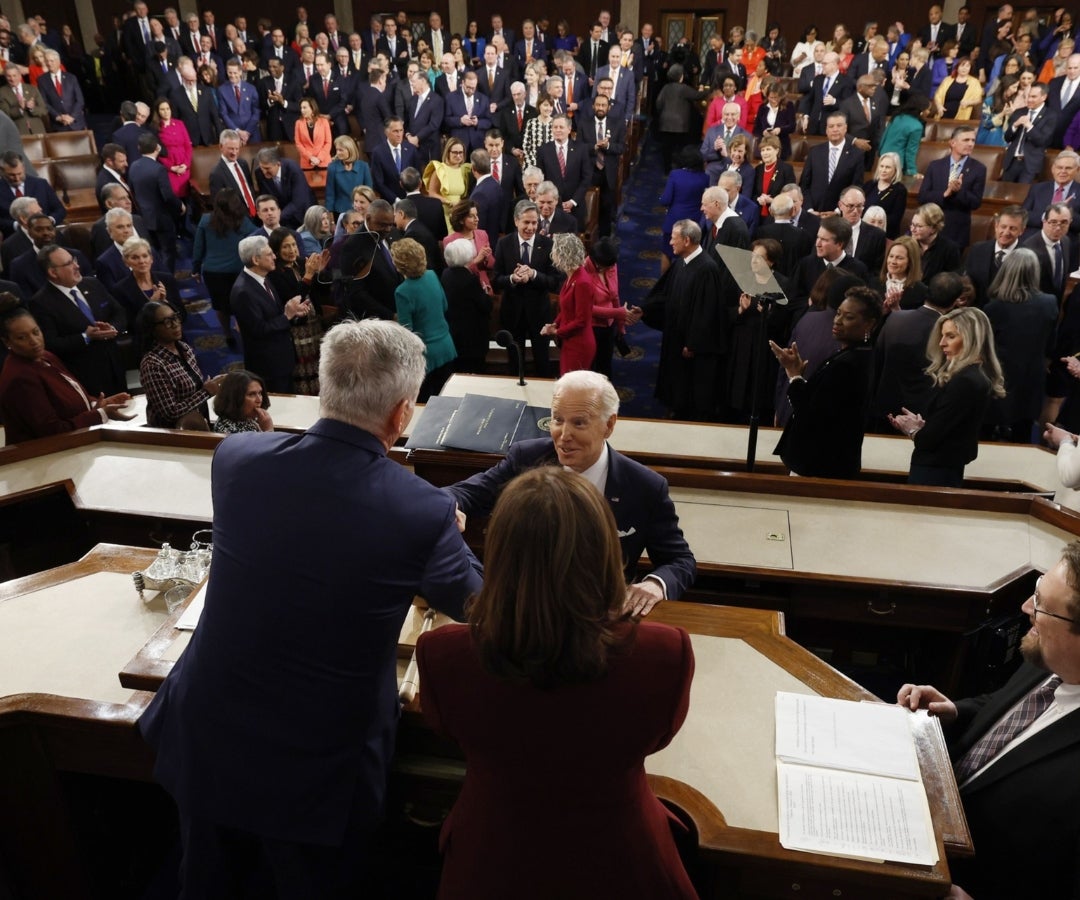 Biden se compromete a trabajar con los republicanos en el discurso del Estado de la Unión