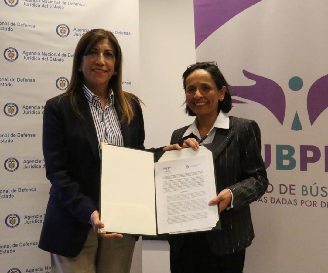 Las directoras de la Andje y de la Ubpd firmaron un memorando por ...