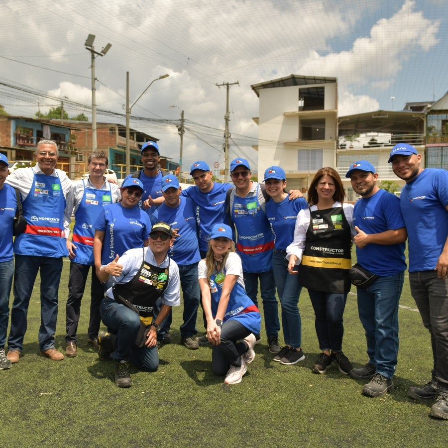 Un grupo de familias de Yumbo, en Valle, se beneficiaron con 22 casas nuevas