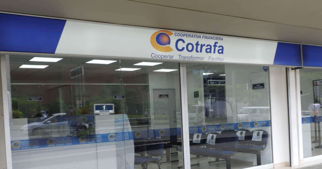 El margen total de rentabilidad de la Cooperativa Financiera Cotrafa se incrementó 5%