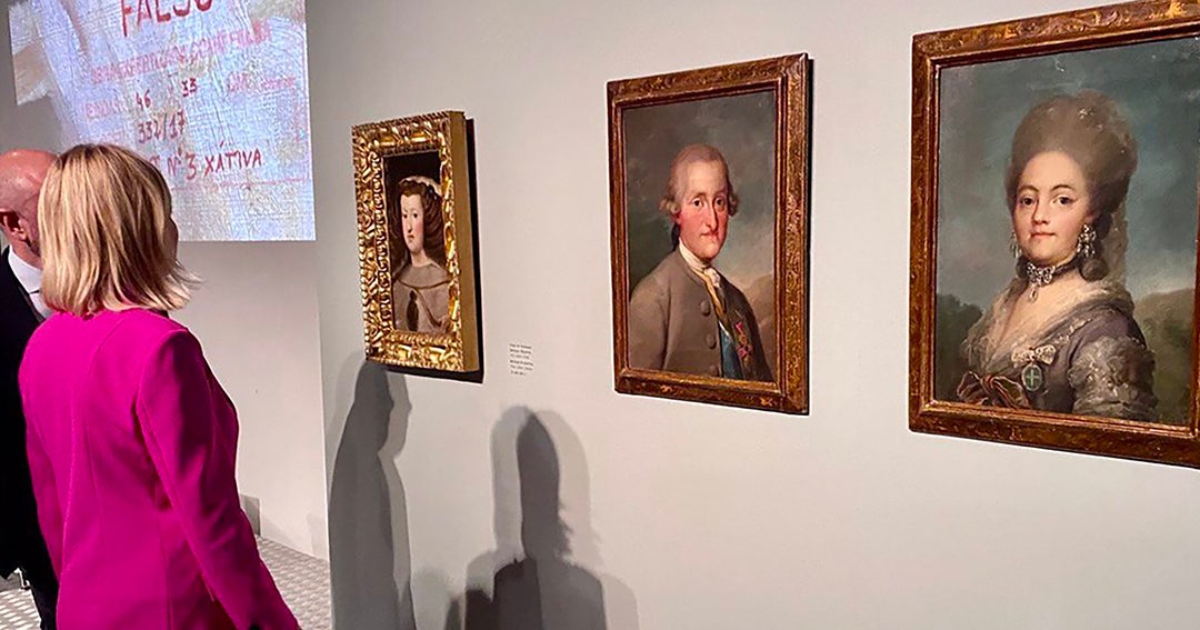 Obras de arte falsas ahora están en exhibición