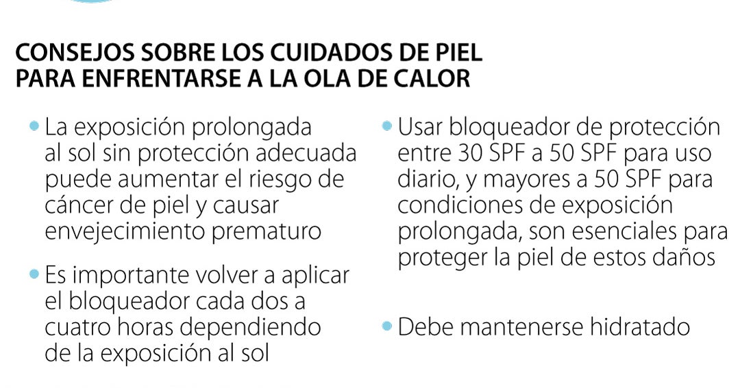 Cuidados de la piel que debe tener en cuenta en temporada del fenómeno de El Niño