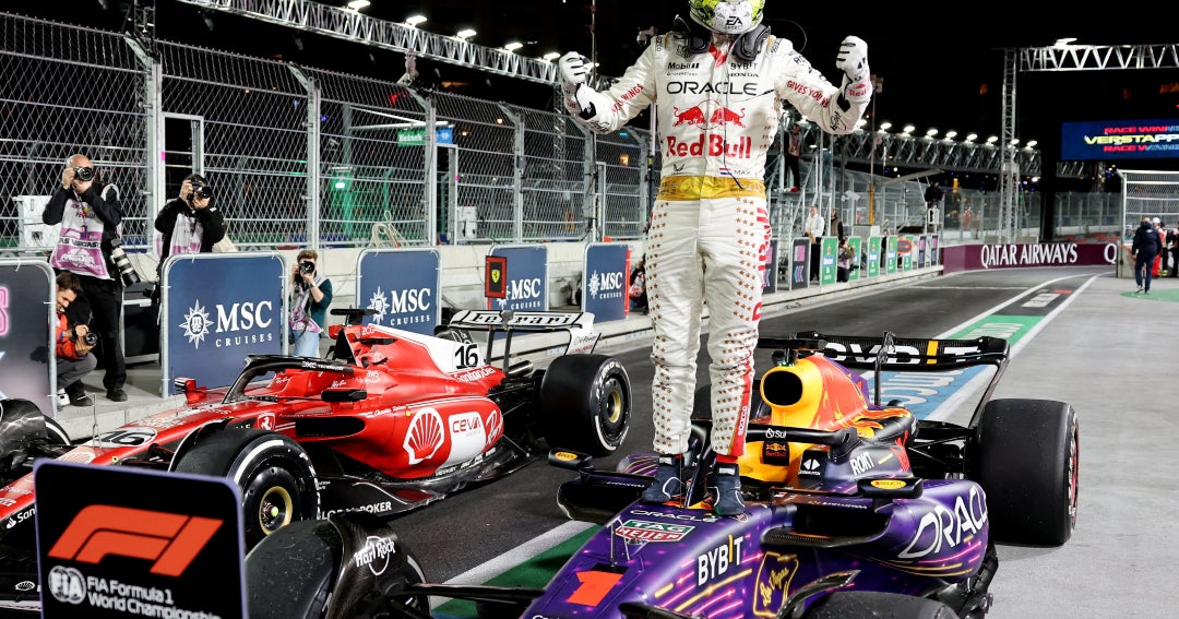 Verstappen es el rey de Las Vegas en la Fórmula 1 con su victoria 18 de la temporada