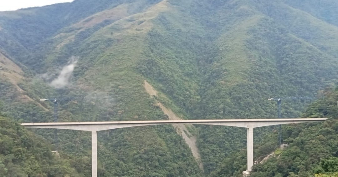 Finalizó la construcción de puente Chirajara, luego de su caída que ...
