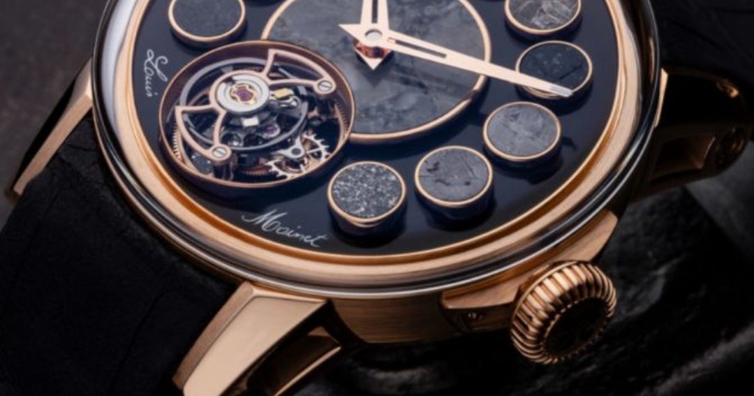 Conozca cómo es el reloj de lujo hecho con meteoritos por Les Ateliers ...