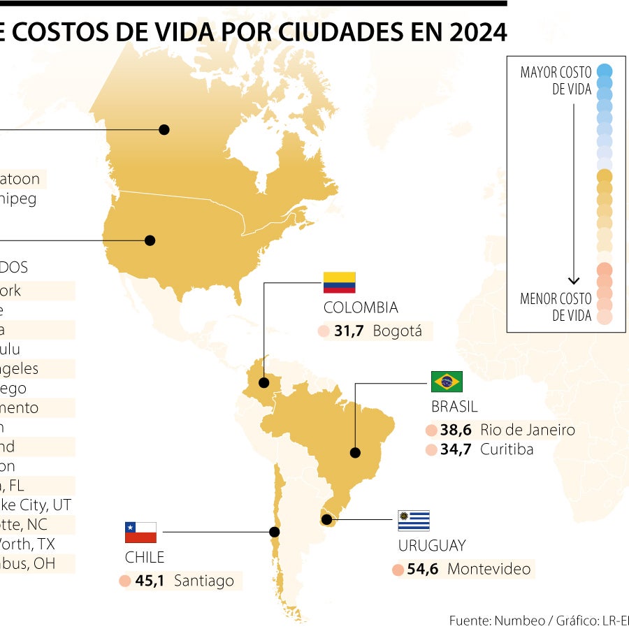 Nueva York lidera el listado de las ciudades que cuentan con el costo de vida más alto