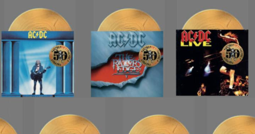 AC/DC lanzará en marzo discos dorados en conmemoración de sus 50 años ...