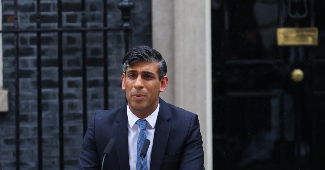 Primer ministro Sunak anuncia elecciones anticipadas en Reino Unido para el 4 de julio