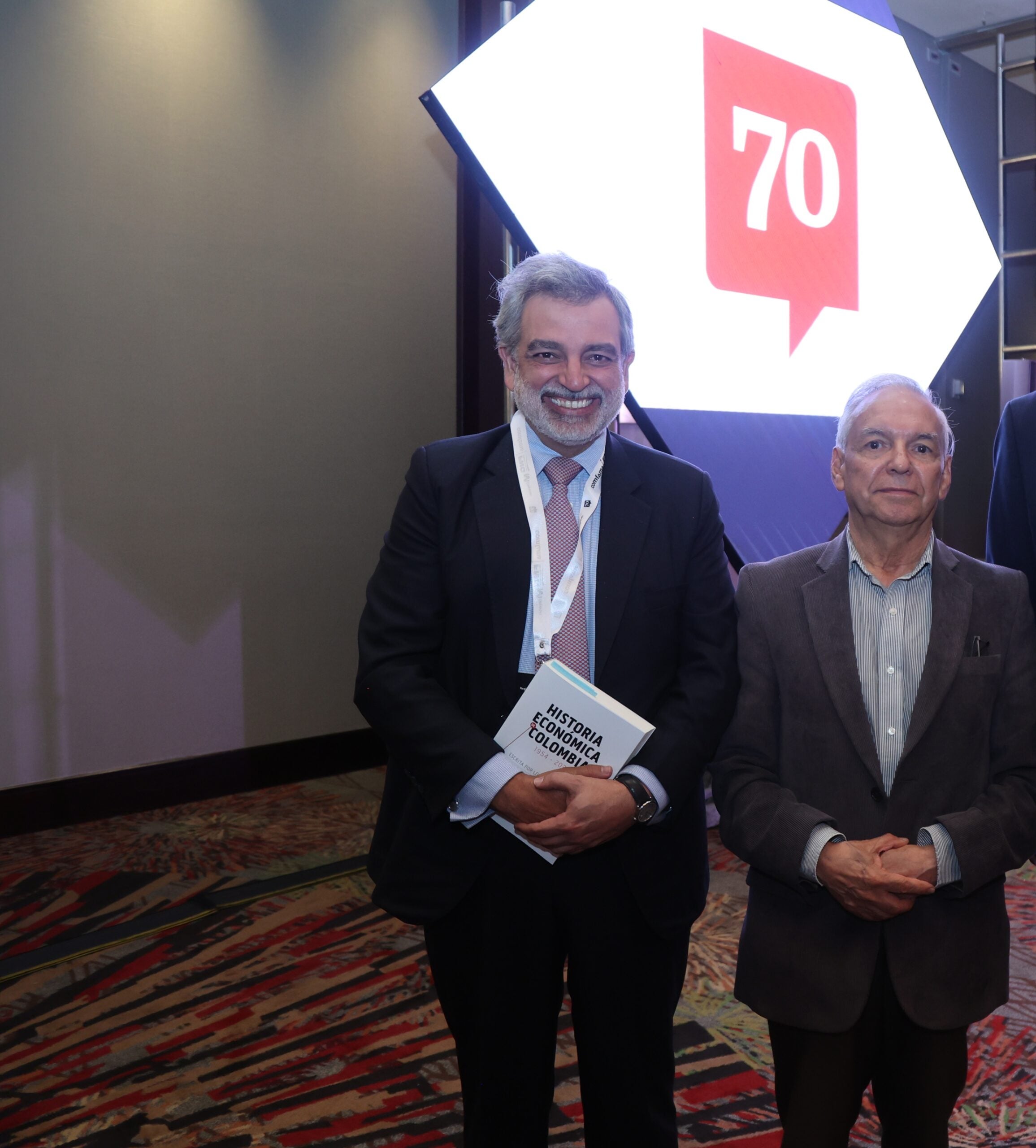 En fotos, así fue el lanzamiento del libro 'Historia Económica de Colombia 1954-2024'