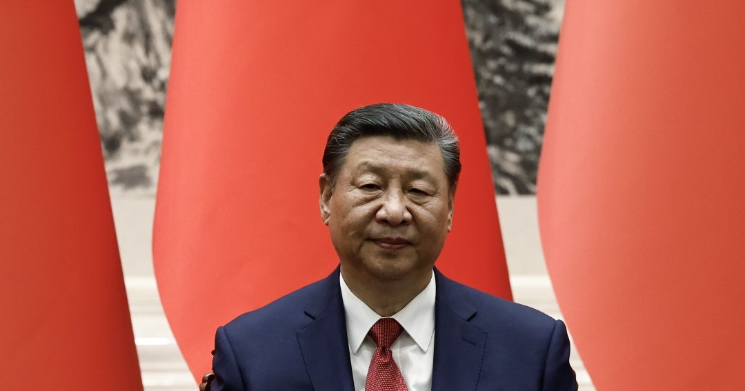 El presidente Chino Xi Jinping se prepara para recibir a varios líderes ...