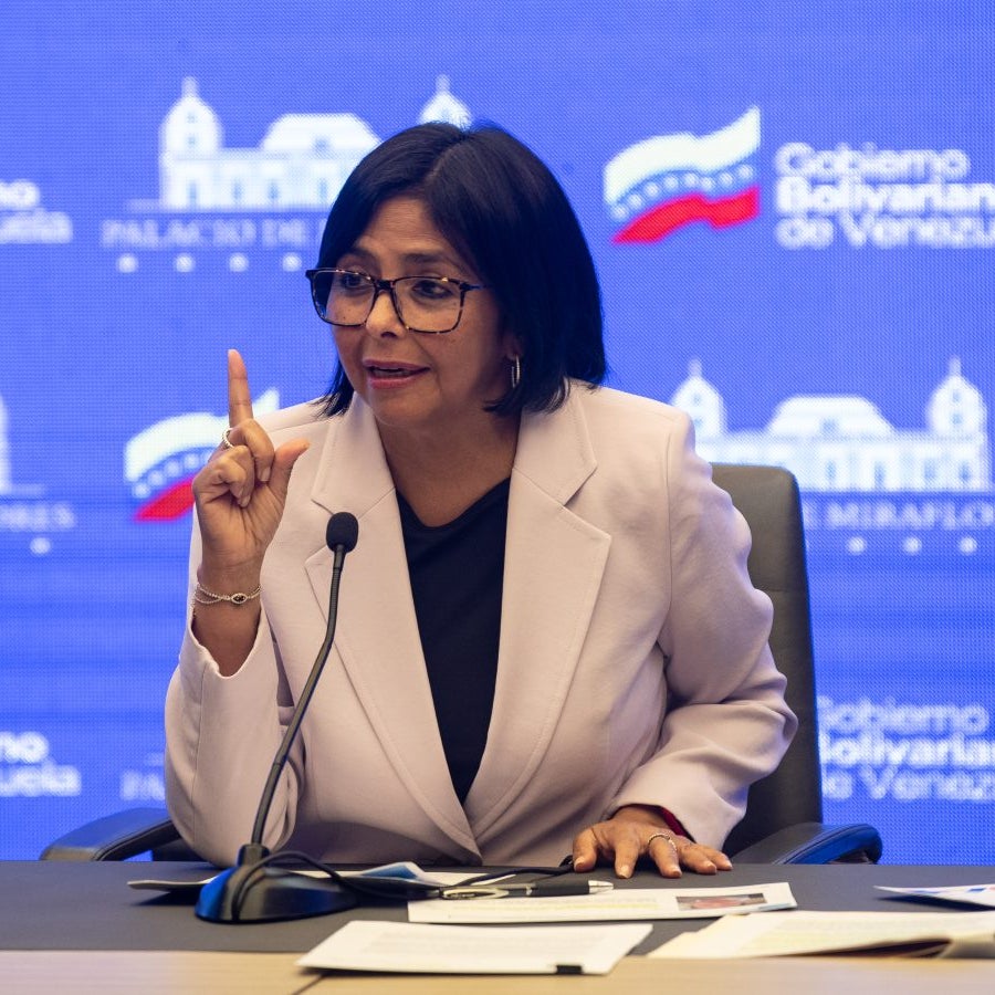 Delcy Rodríguez está impulsando iniciativas en Washington de una ...