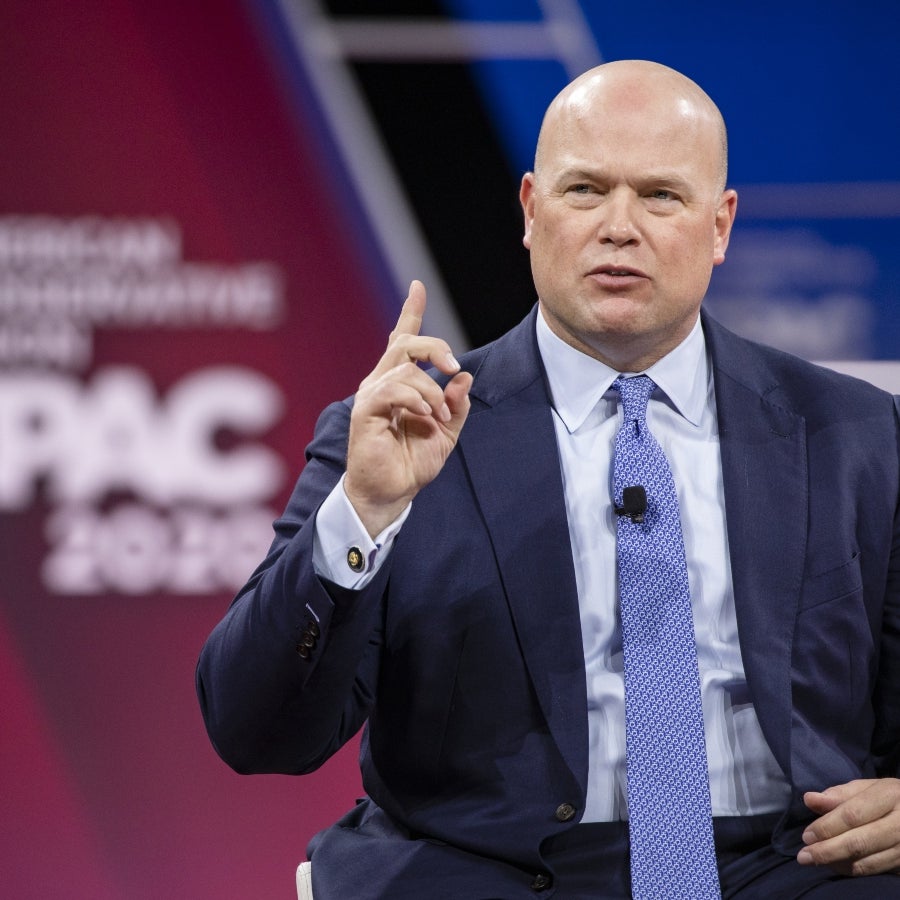 Trump elige al ex fiscal general Matthew Whitaker como el embajador ...