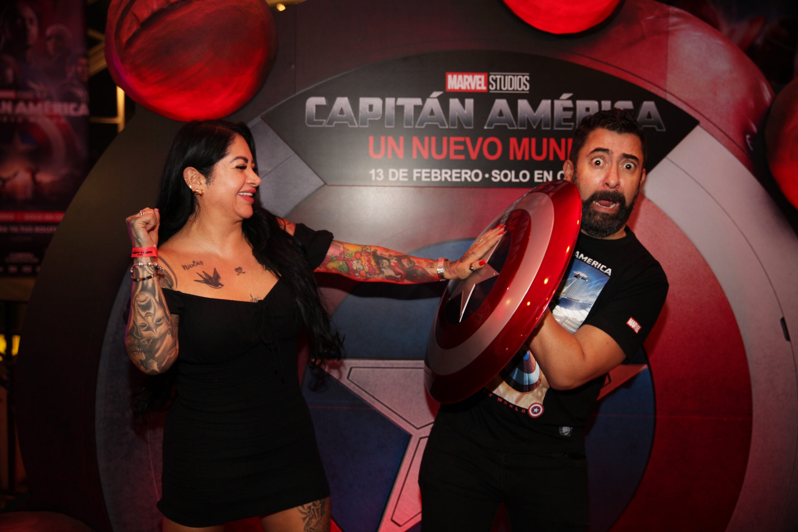 Así se vivió la nueva entrega del Capitán América durante su premiere en Bogotá