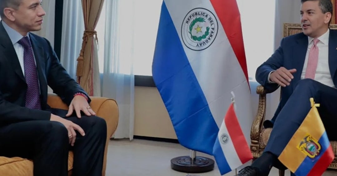 Paraguay felicita a Daniel Noboa y reafirma compromiso de cooperación con Ecuador