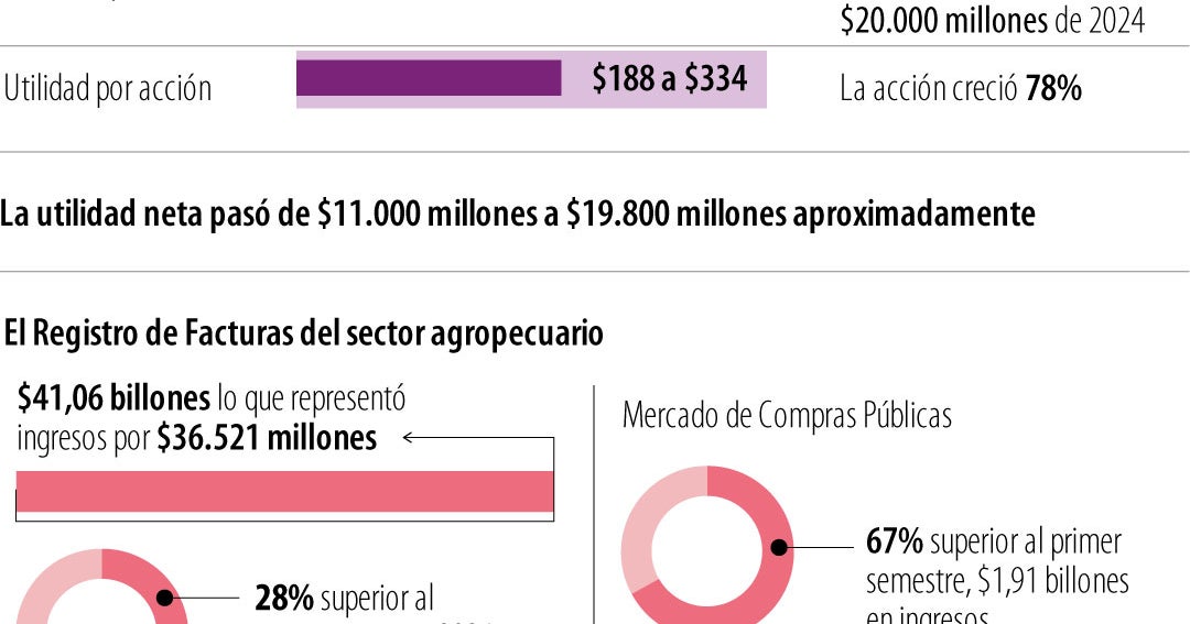 Bolsa Mercantil reportó $61.000 millones en ingresos a junio, subió 35% ...