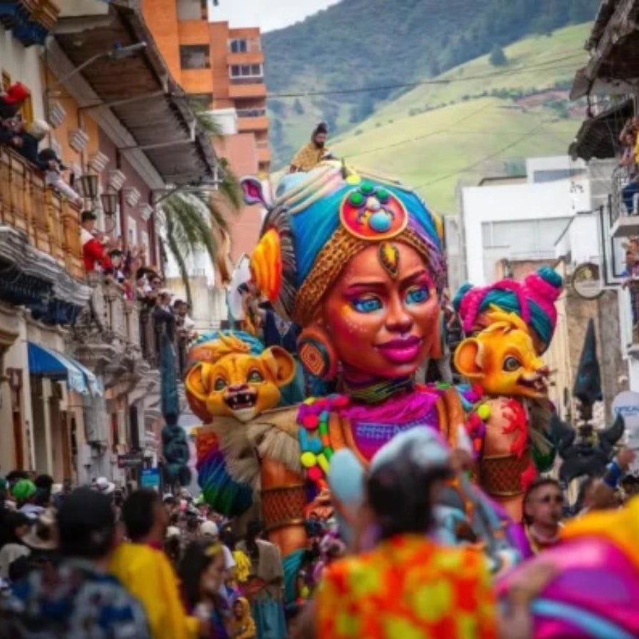 Carnaval de Negros y Blancos finalizó con el desfile magno y el juego ...